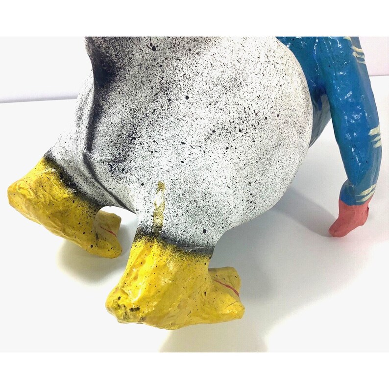 Vintage Donald Duck Paper Mache Folk Art Disney Character - Etsy