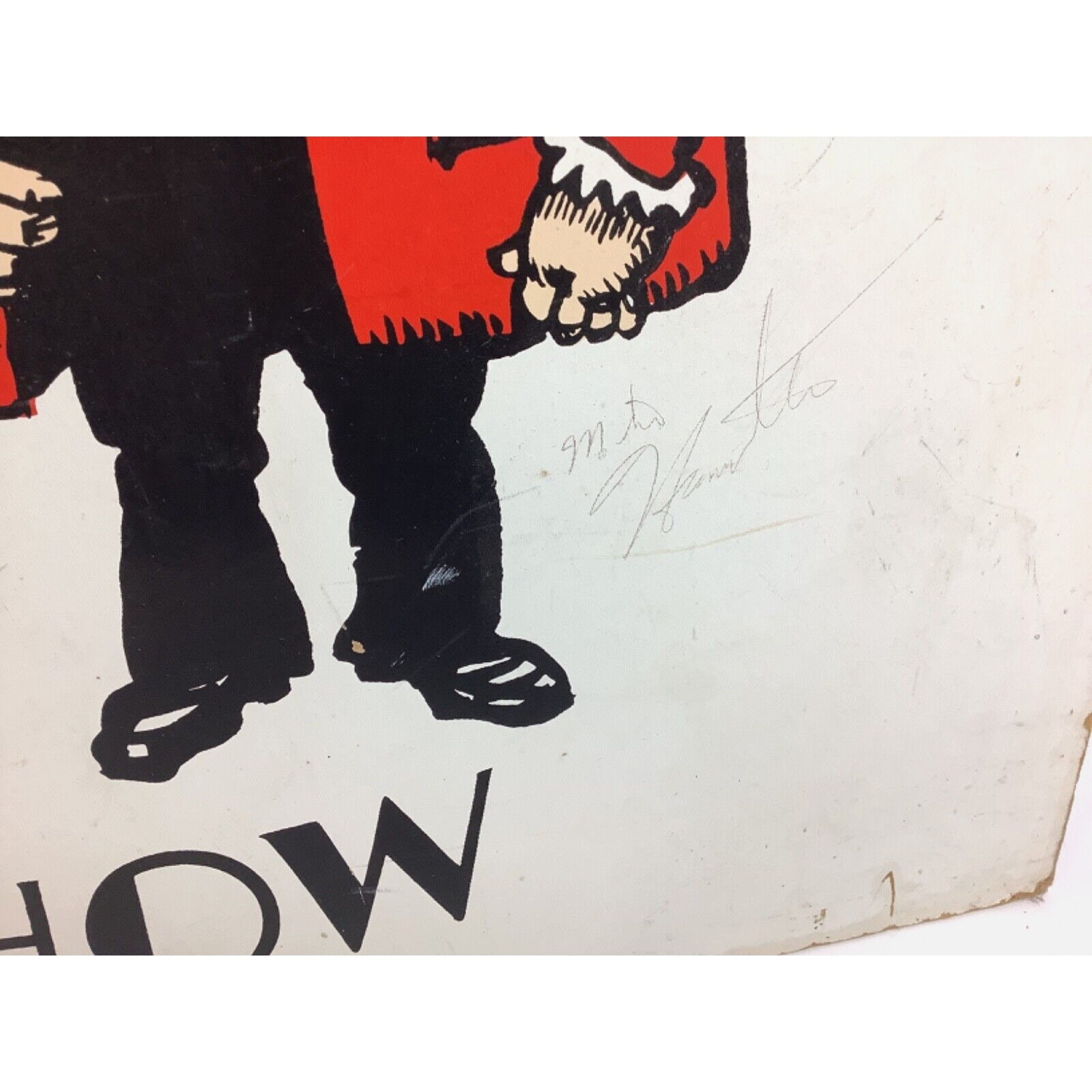 Vintage Wood Poster Wayne Malton and Mike Hamilton Canadian Comedy Duo ...