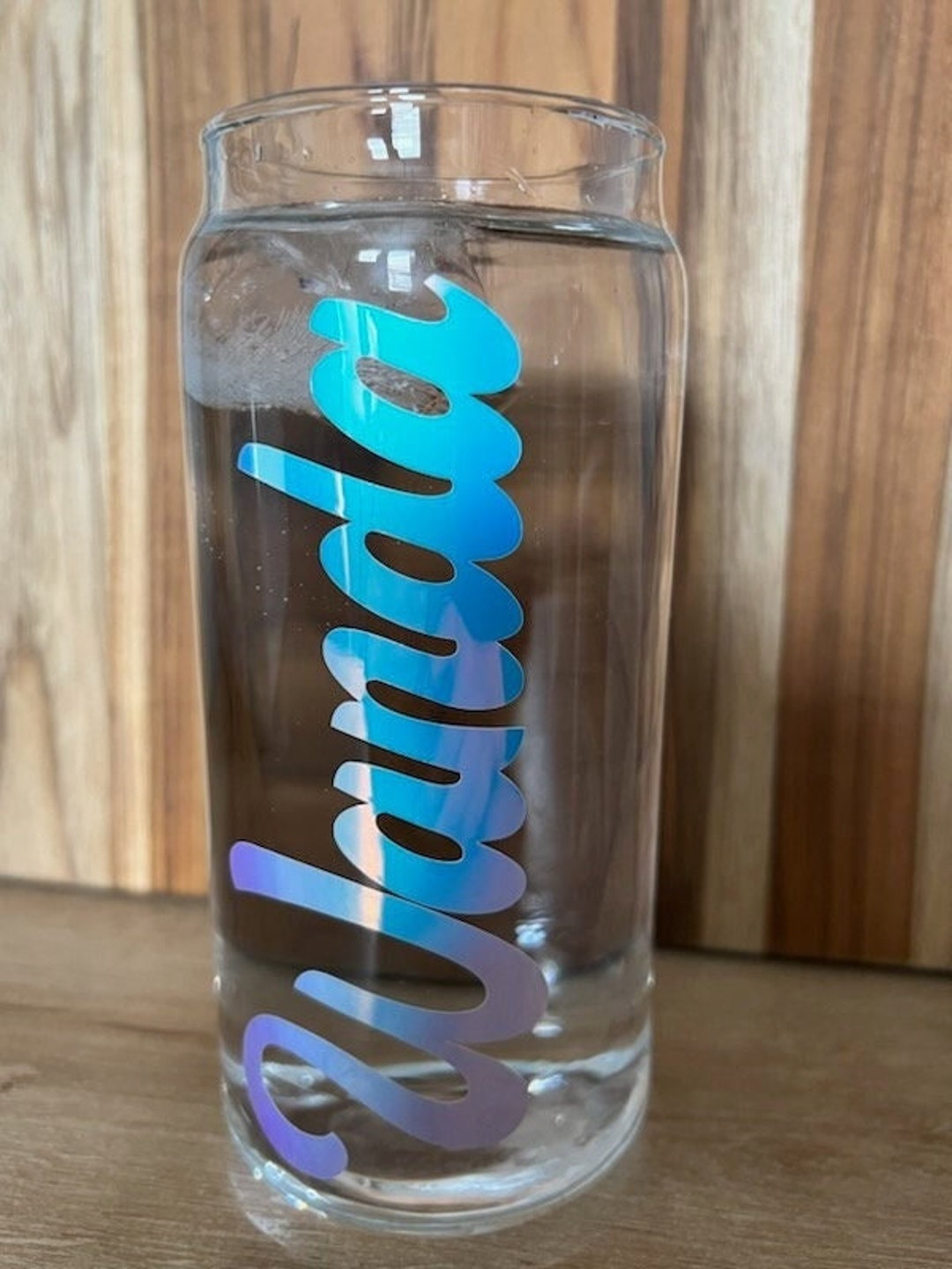 Custom Glass Can - Etsy