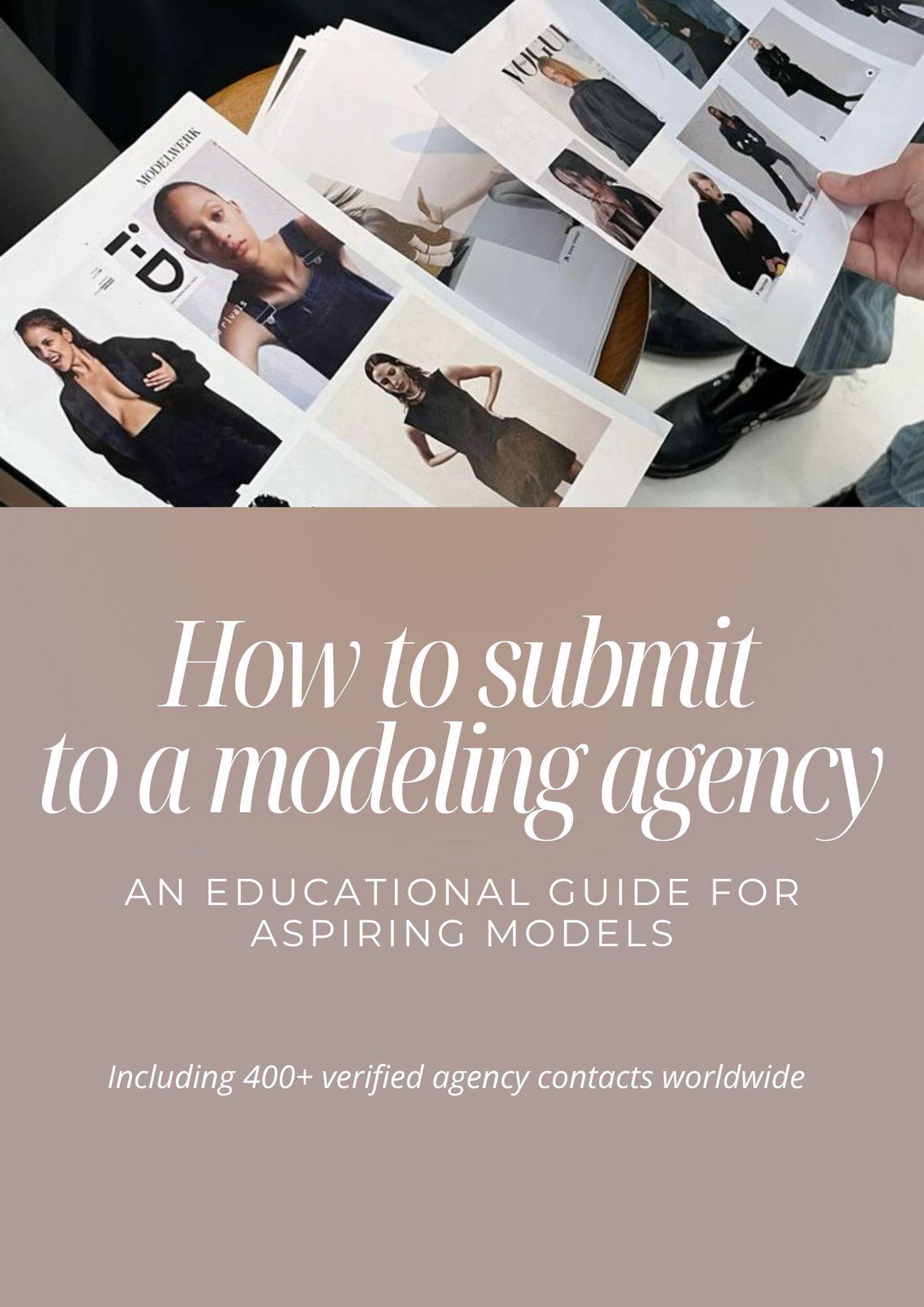 Modeling Ebook for Beginners – How to Get Signed to a Modeling Agency ...
