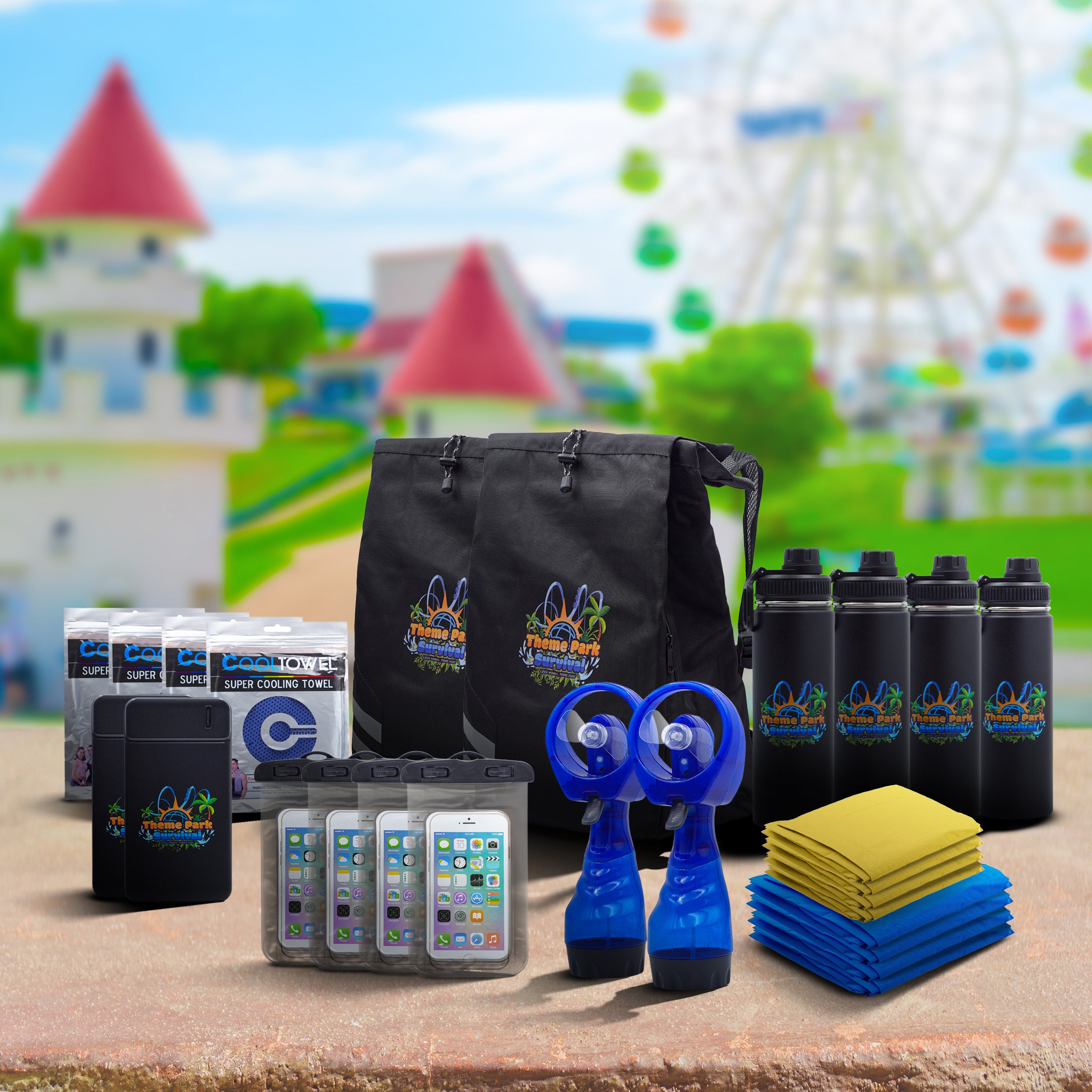 Theme Park Survival Travel Kit - All in One Theme Park Essentials ...