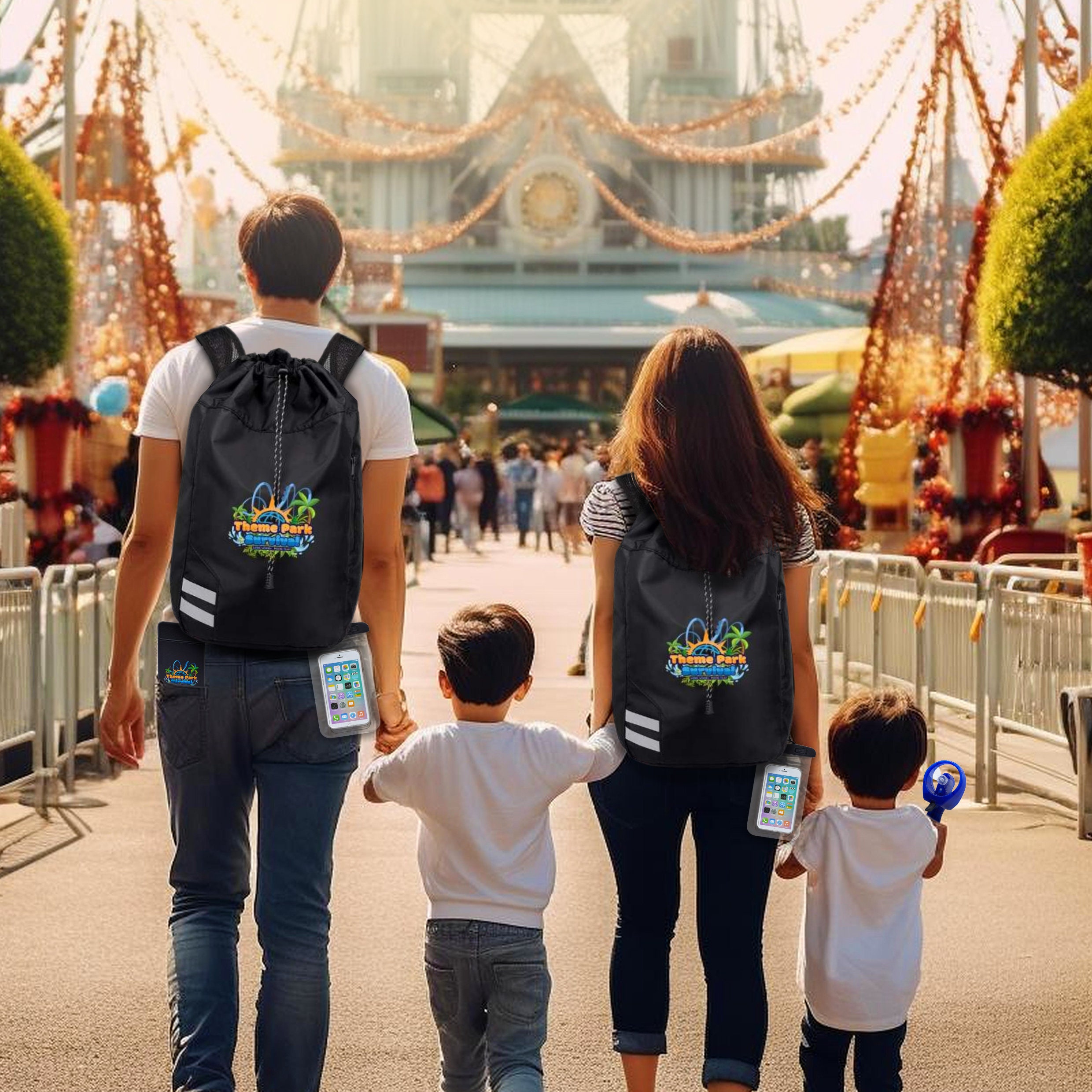 Theme Park Survival Travel Kit - All in One Theme Park Essentials ...