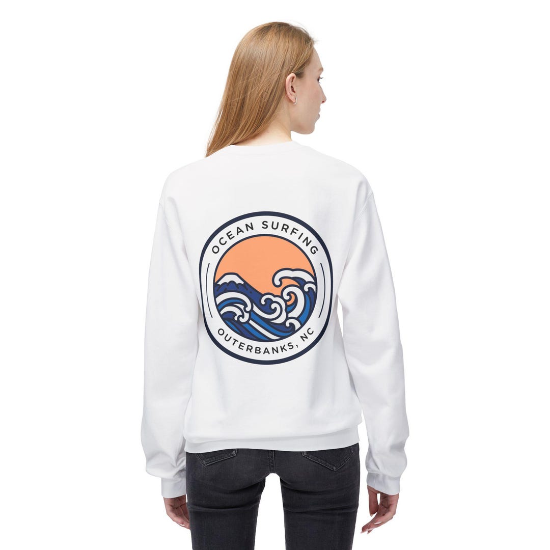 Ocean Surfing Outer Banks Crewneck Sweatshirt, Outer Banks Sweatshirt ...