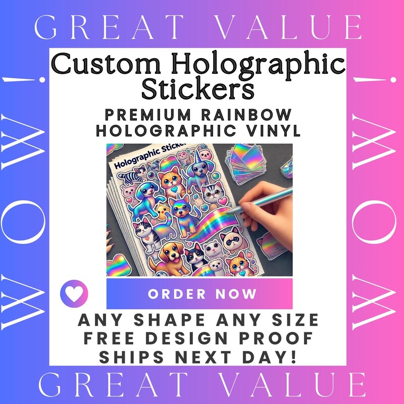 Holographic - Etsy