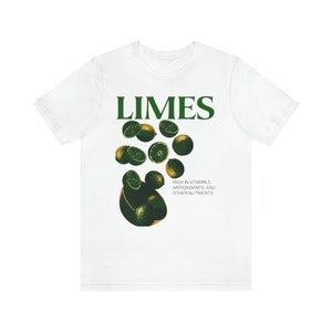 Limes Unisex Jersey Short Sleeve Tee - Etsy