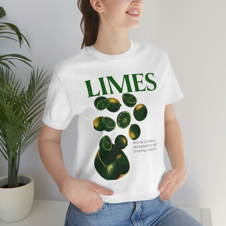 Limes Unisex Jersey Short Sleeve Tee - Etsy