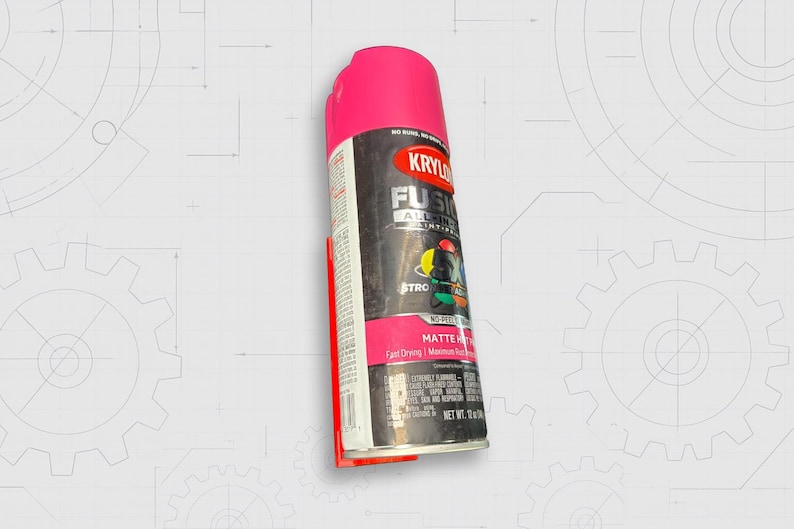Magnetic Spray Can Holder: 3D Printed Wall & Metal Mount Organizer - Etsy