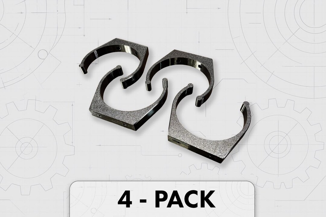 4-pack Dust Collection Hose Clips — 4" or 4.5" - Etsy