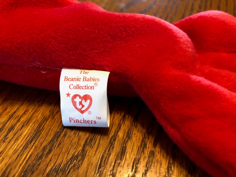 Original 9 Beanie Baby Pinchers the Lobster 1993 - Etsy