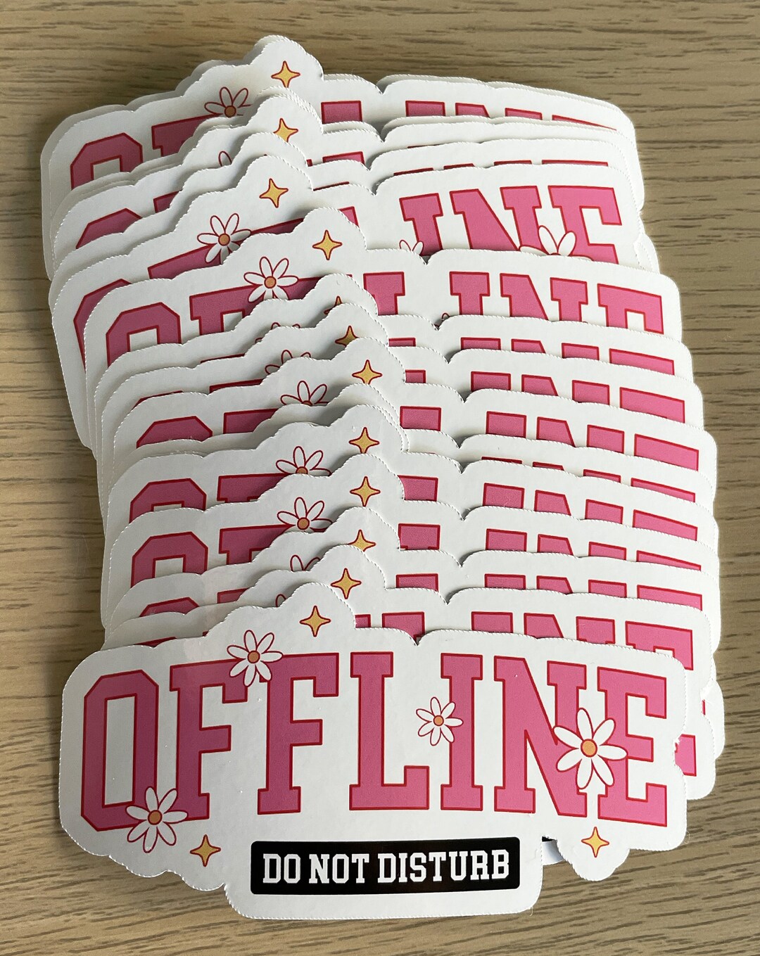 Offline Do Not Disturb Vinyl Sticker - Etsy
