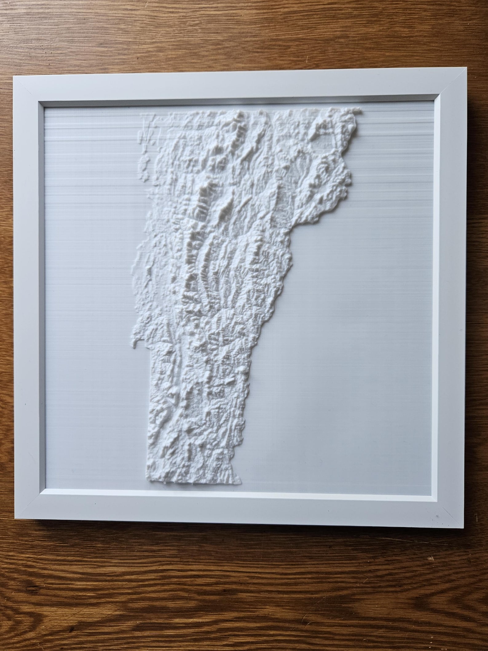 Vermont 3D Topography - Etsy