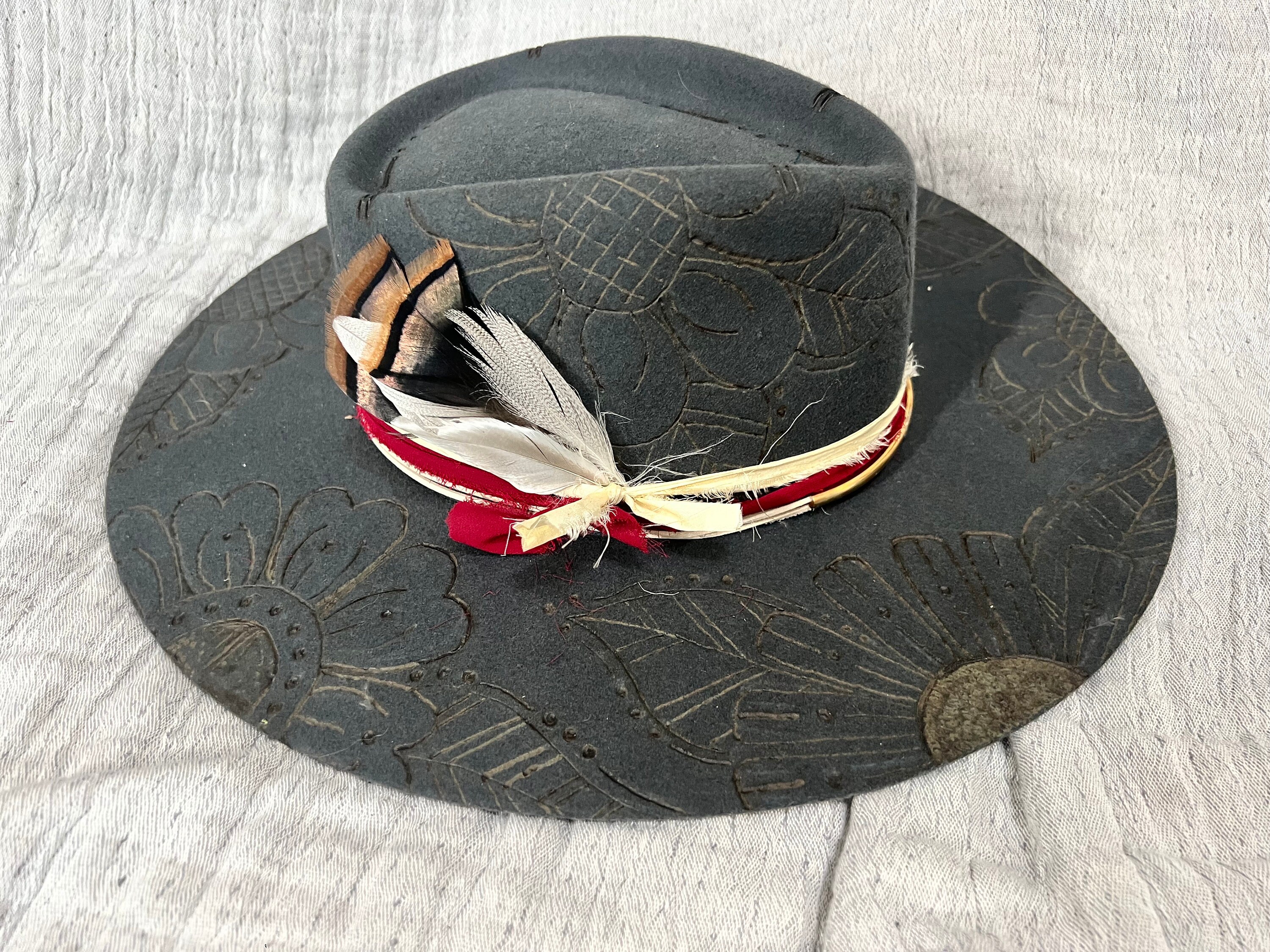 Custom Burned Hat - Etsy