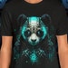 Panda Bear Warrior Tshirt, Futuristic Manga Anime Gamer Gift T-shirt ...