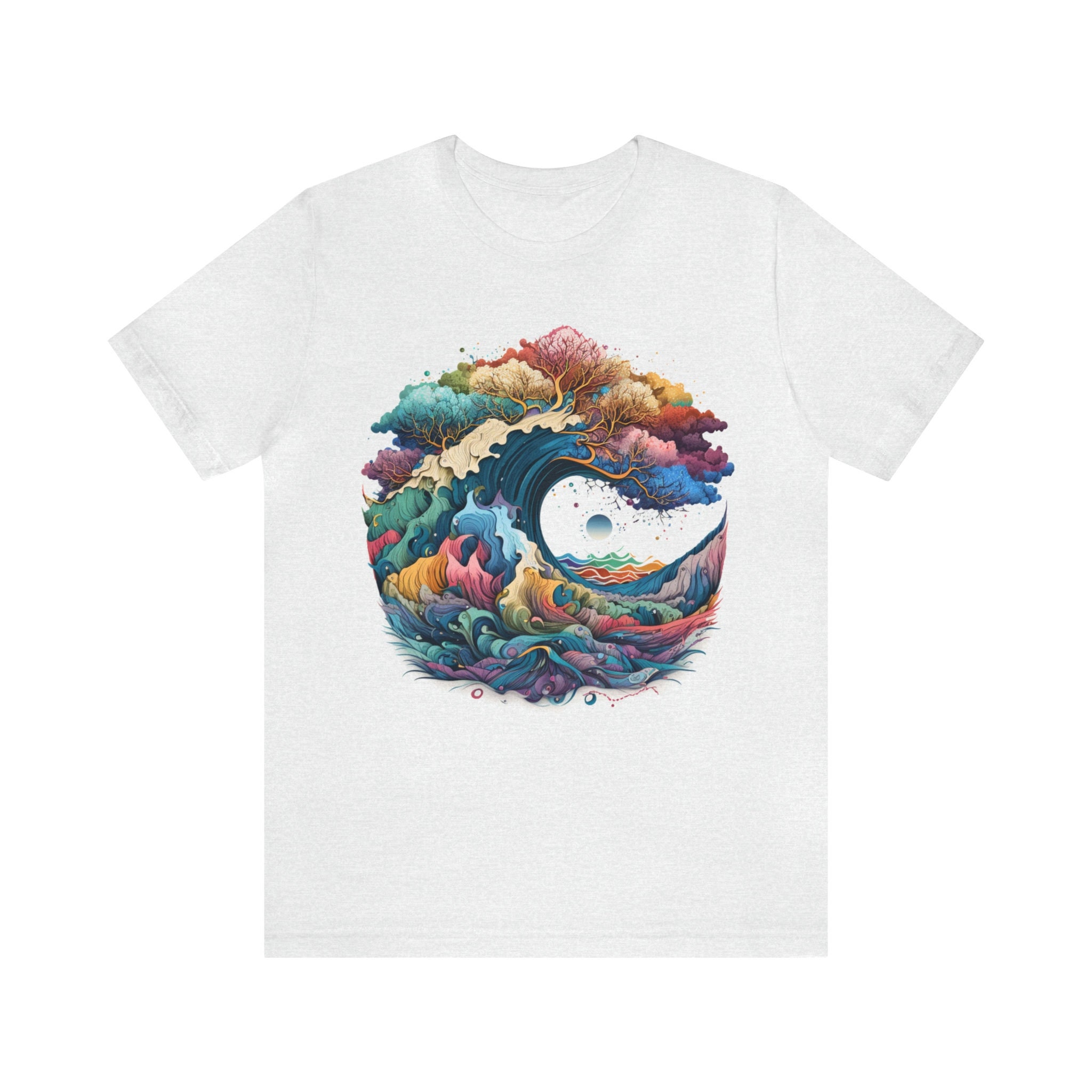The Great Wave of Nature Tshirt, the Great Wave off Kanagawa T-shirt ...
