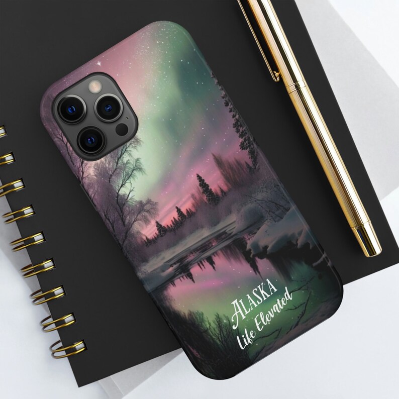Alaska Life Elevated/northern Lights/aurora Borealis iPhone 11, 12, 13 ...