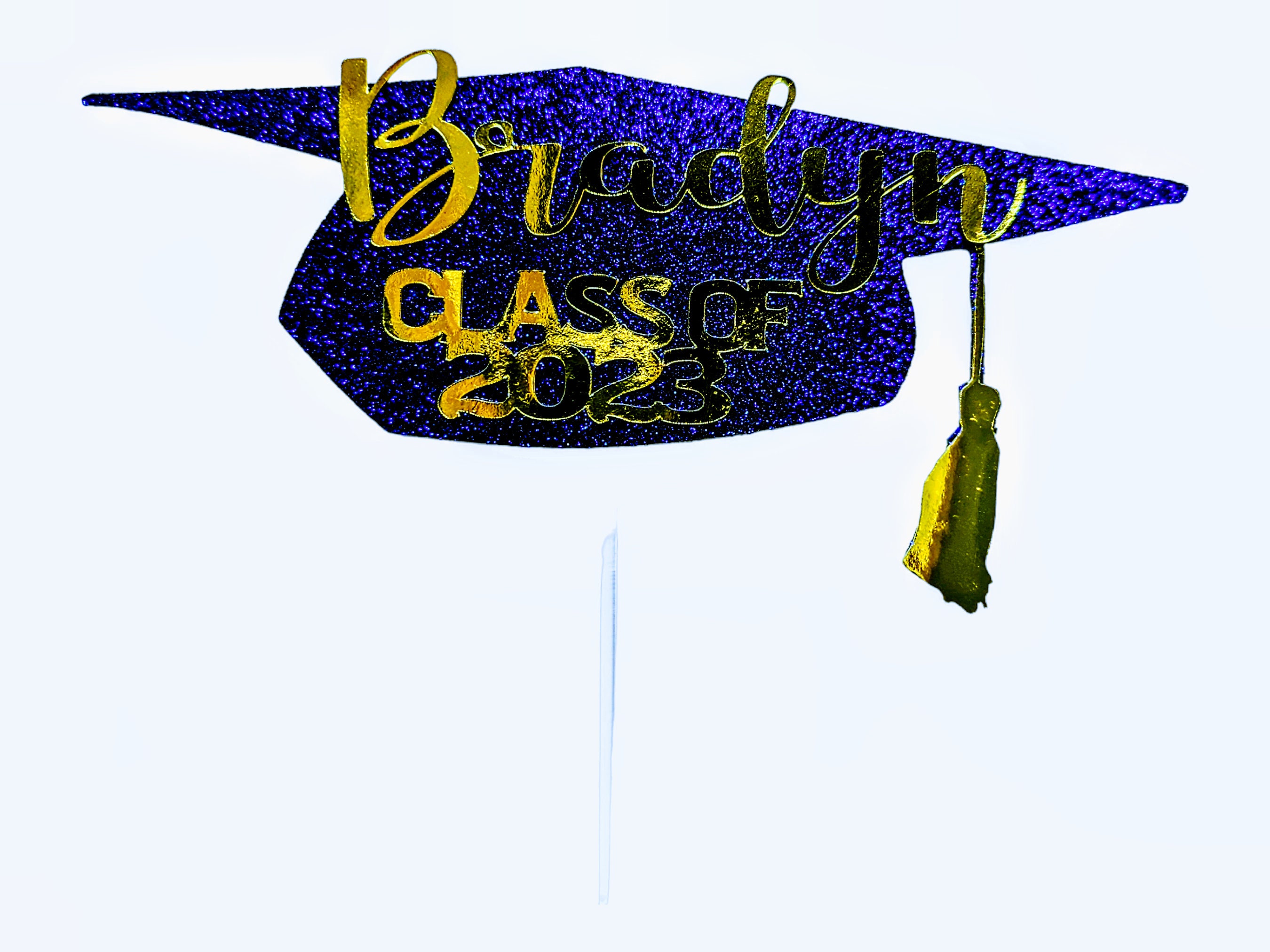 Personalized Graduation Cap, Cake Topper, Add Your Name - Etsy
