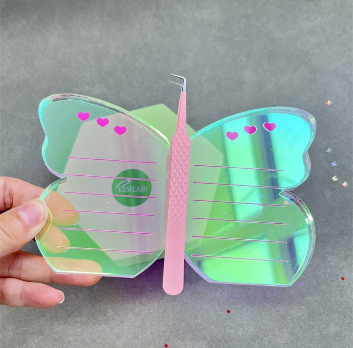 Butterfly Lash Tile Lash Esthetician Tools Lash Tech - Etsy