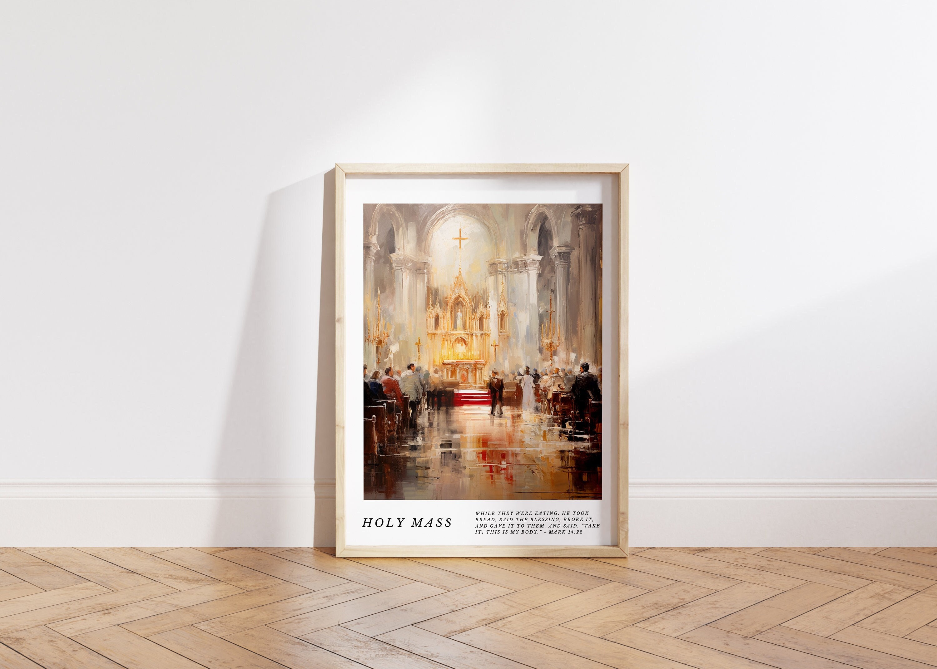 Mass Print Mass Art Catholic Art Prints Catholic Gifts Catholic Prints ...