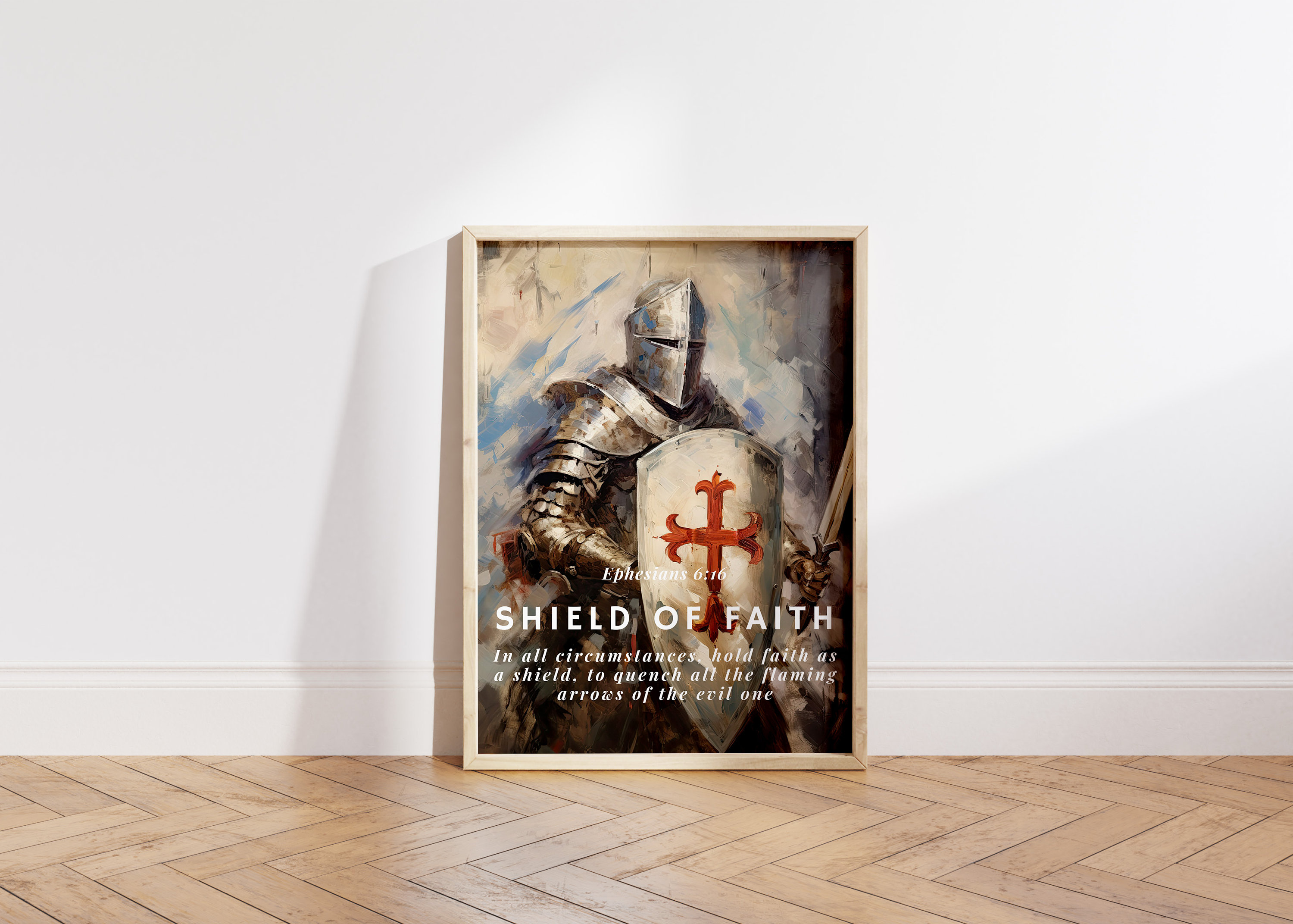 Christian Png Armor of God Shield of Faith Catholic Decor Christian ...