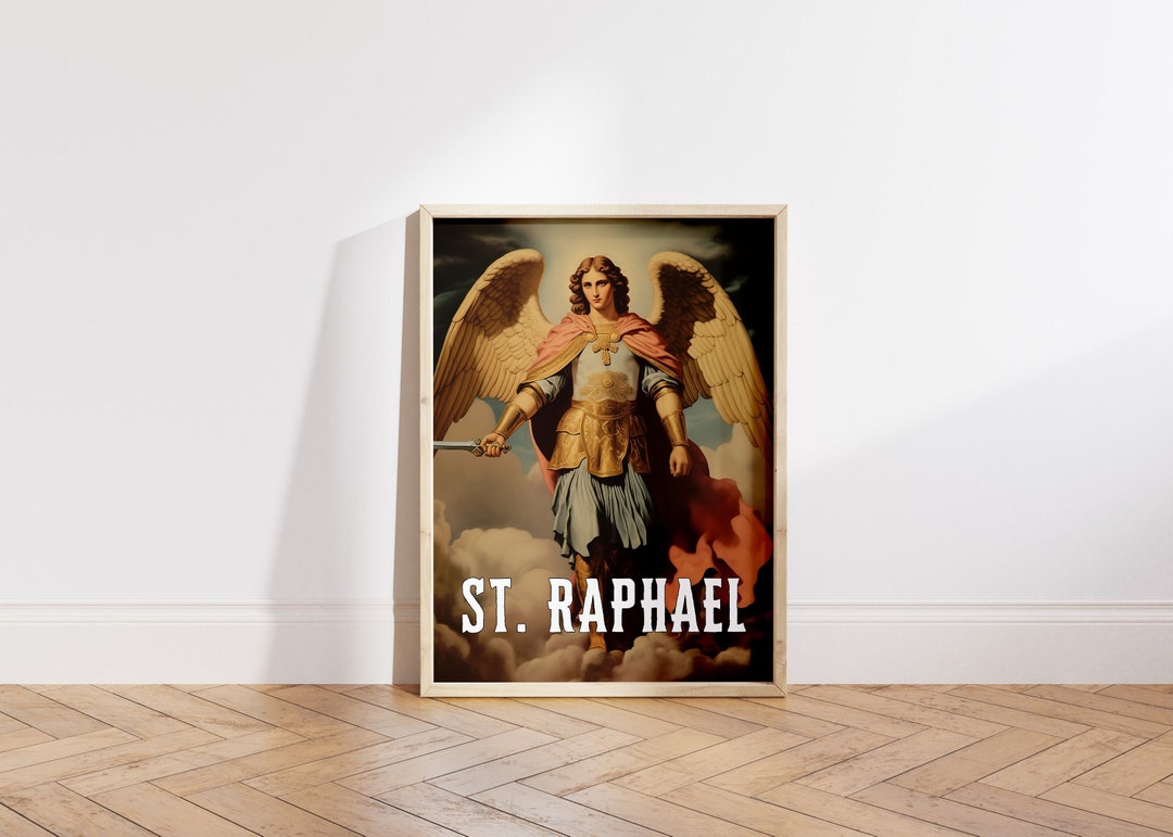 St Raphael Saint Raphael Archangel Raphael Catholic Gift Confirmation ...