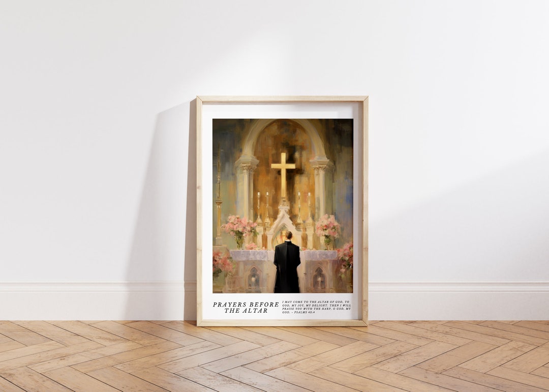 Priest Gift Mass Print Mass Art Catholic Art Prints Catholic Gifts ...