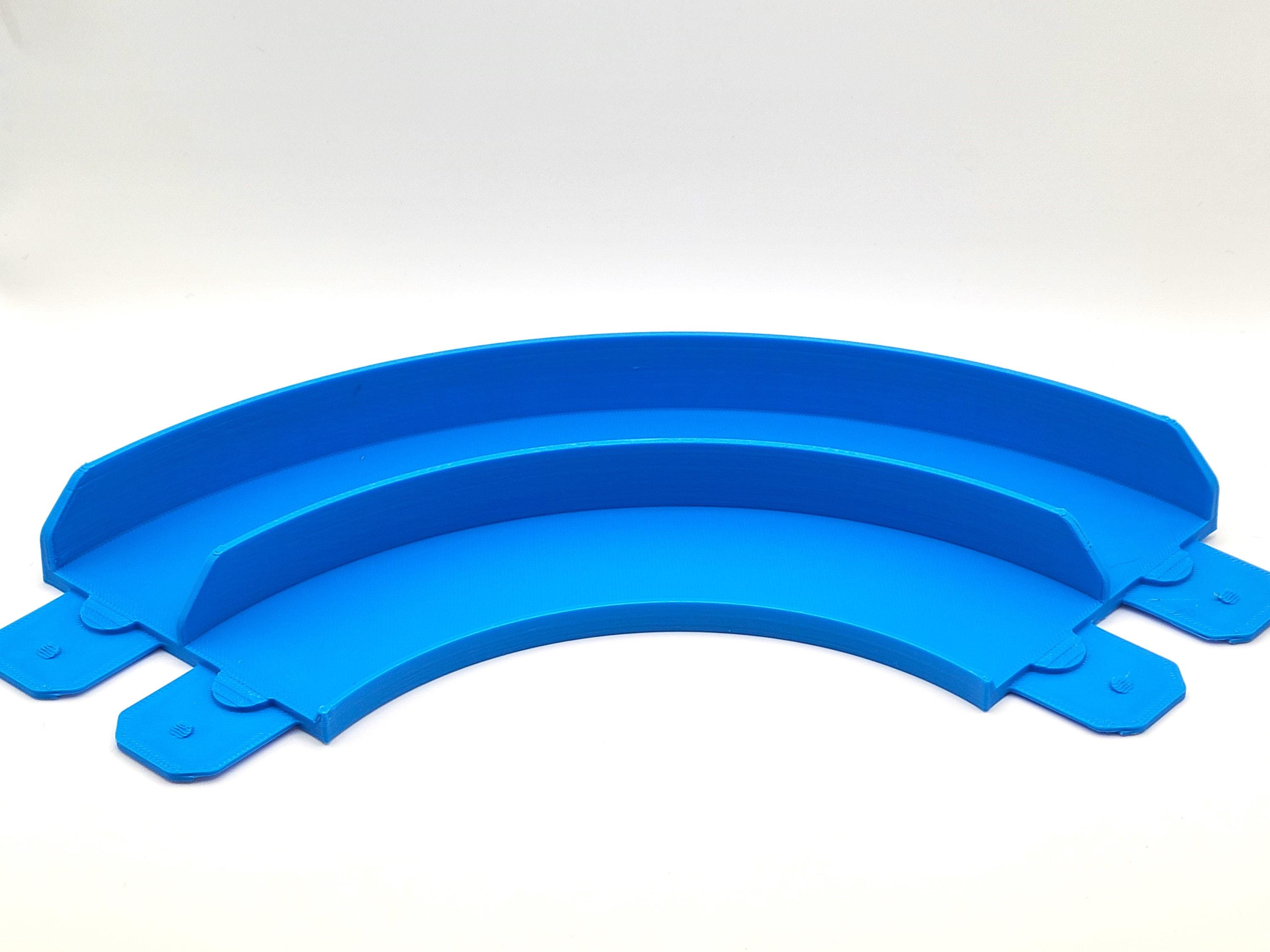 Double Track 90 Degree Turn: Hot Wheels & Matchbox Compatible - Etsy