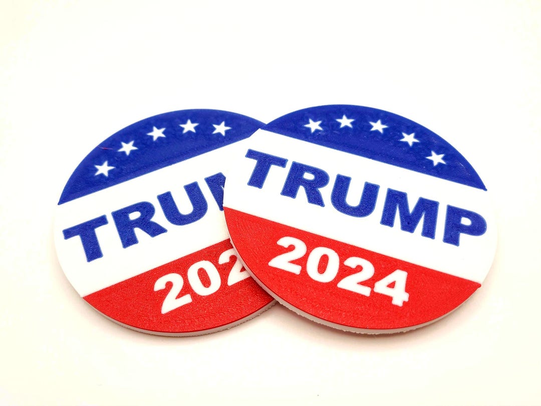Trump 2024 Coasters 2-pack - Etsy