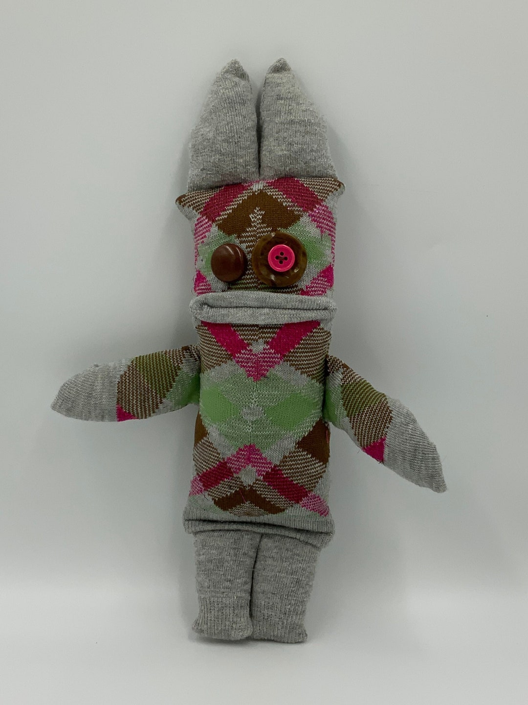 Hand Made Stuffed Sock Creature - Etsy