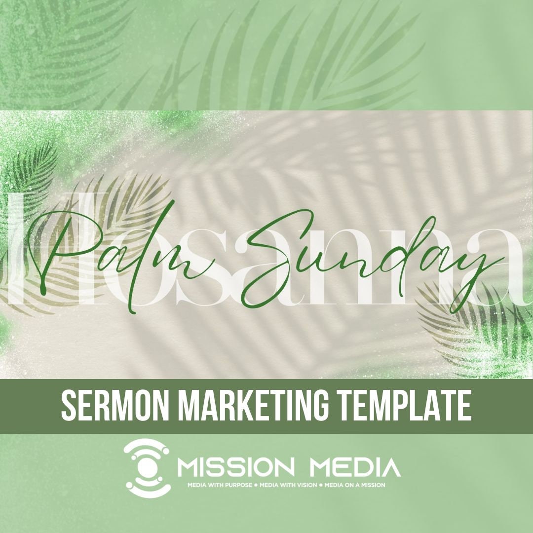 Palm Sunday Background Powerpoint