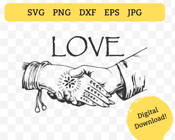 Indian Wedding Hands With Henna Design (digital Download) - Etsy