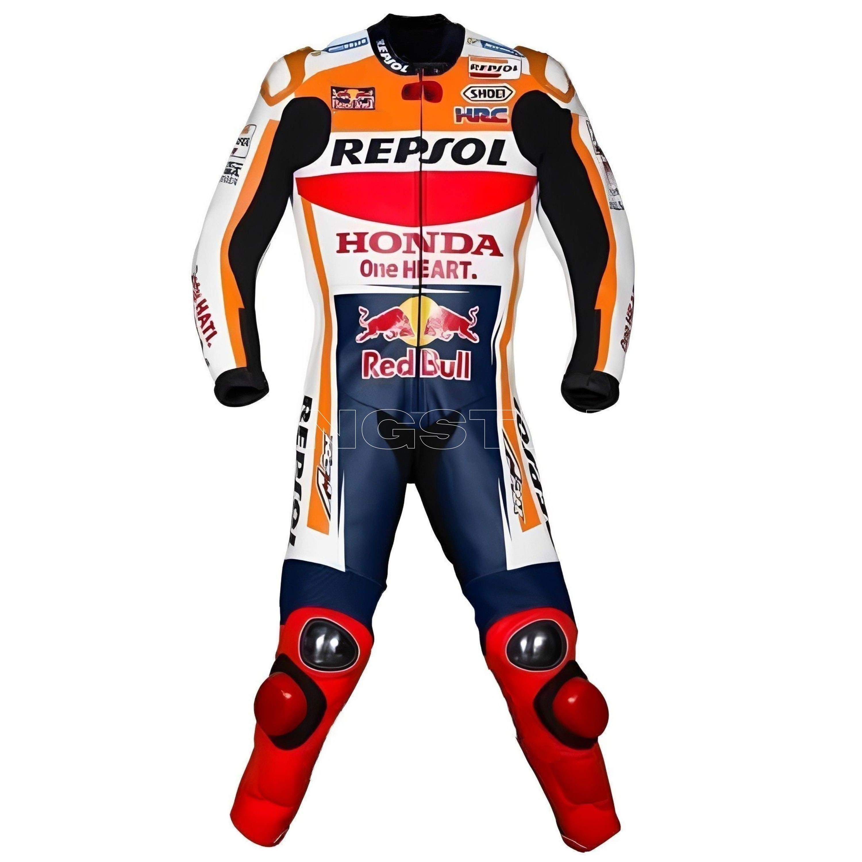 Marquez Honda Repsol Suit Motorbike Racing Suit Real Leather Suit for ...