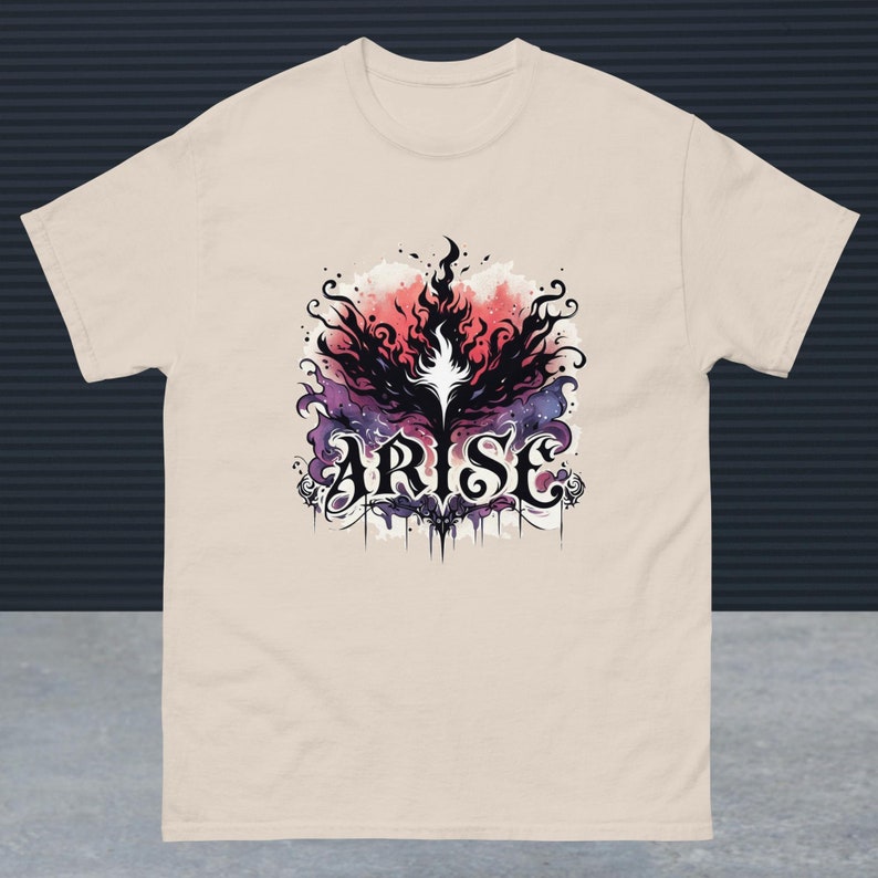 Solo Leveling Inspired T-shirt, Arise Graphic Tee, Anime Apparel, Gift ...