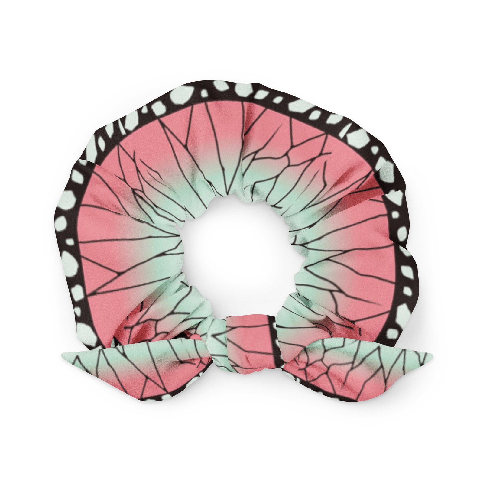 Demon Slayer Gift for Anime Fan Nezuko Hair Scrunchie Zenitsu Shinobu ...