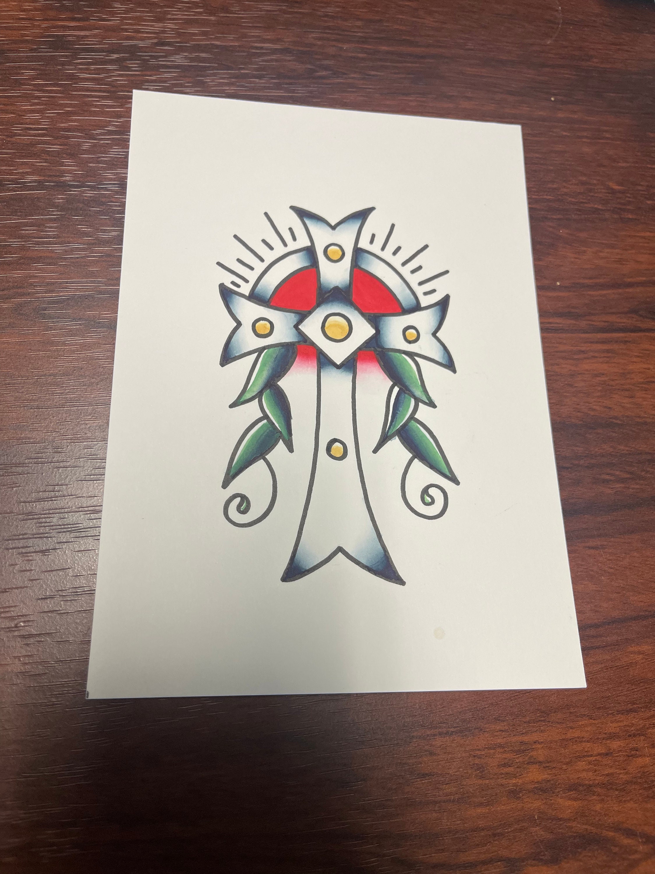 Classic Traditional Tattoo Flash - Etsy