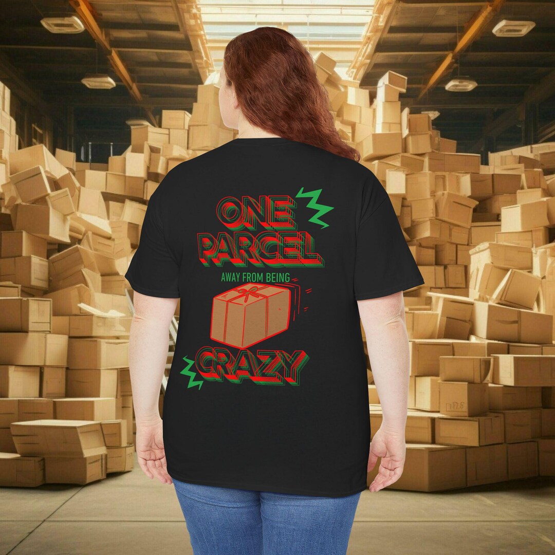 Funny Postal Worker Humor Unisex Tee, Mailman Package Parcels Shirt ...