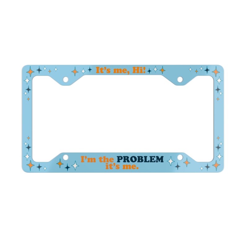 Anti-hero Metal License Plate Frame Swiftie Car Accessories Taylor ...