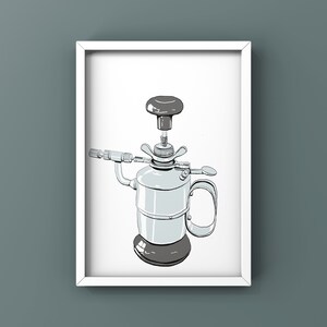 Dahlia Sprayer Art Print - Etsy