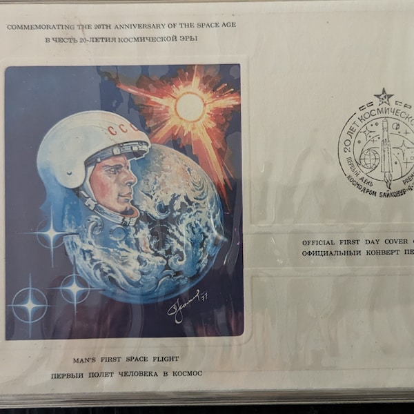 Space First Day Covers - Etsy