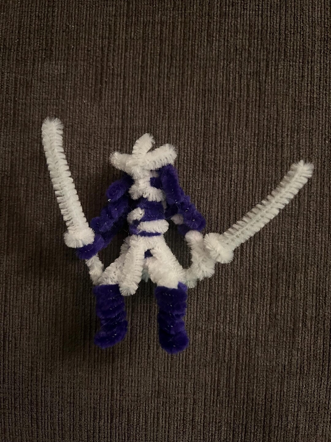 Pipe Cleaner Samurai Figurine - Etsy