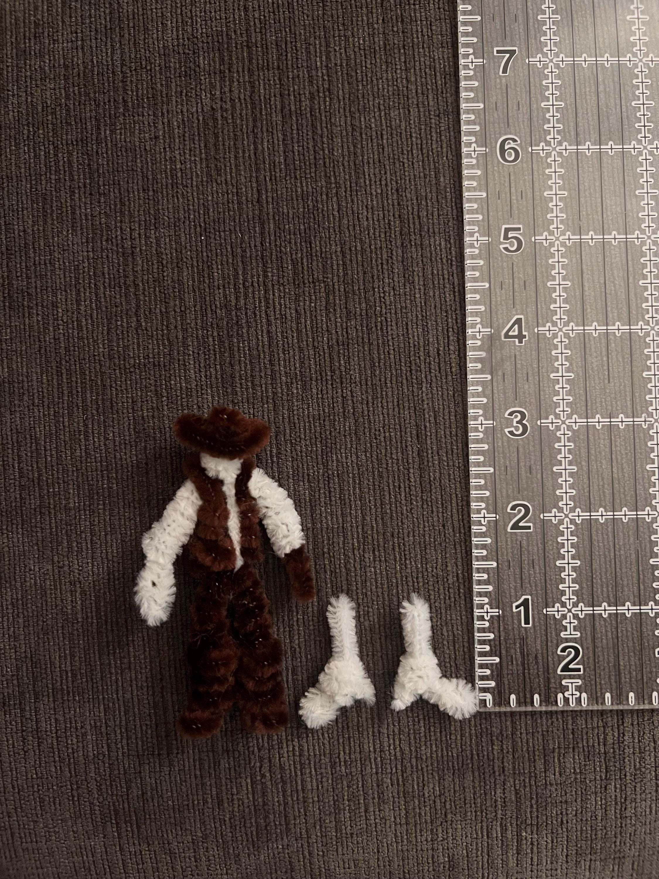 Pipe Cleaner Cowboy Figurine - Etsy