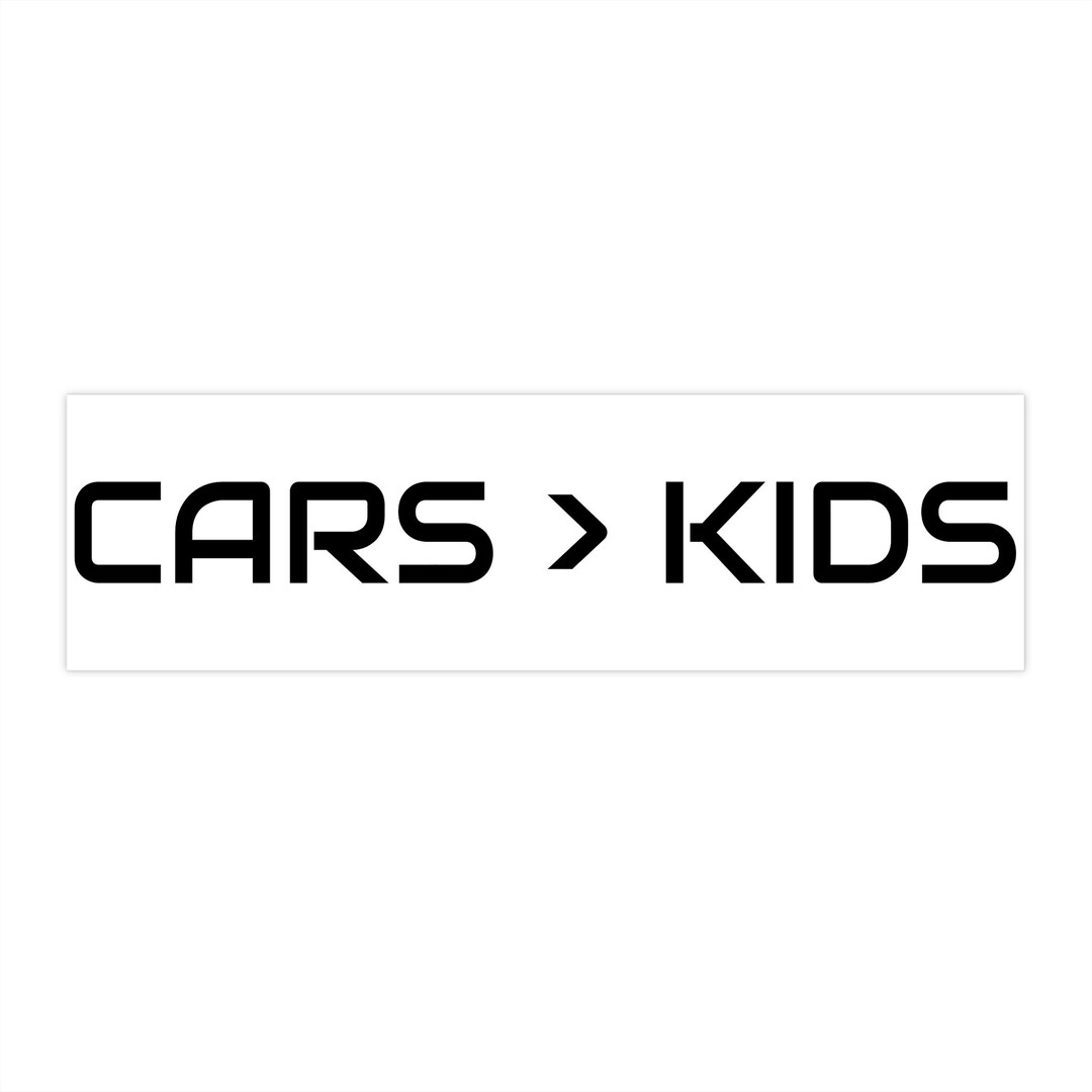 Cars Kids Bumper Sticker - Etsy