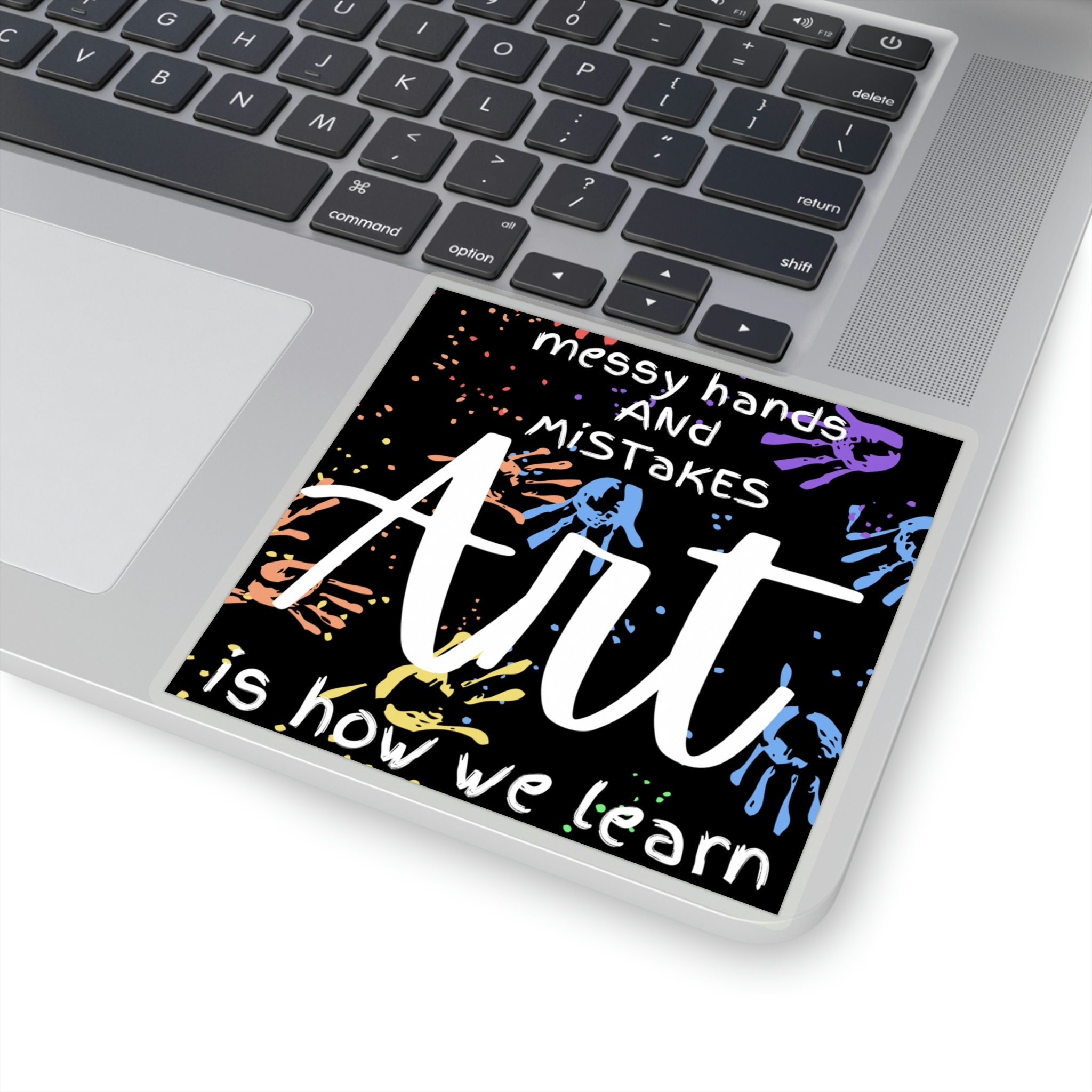 Messy Hands and Mistakes Kiss-cut Stickers - Etsy