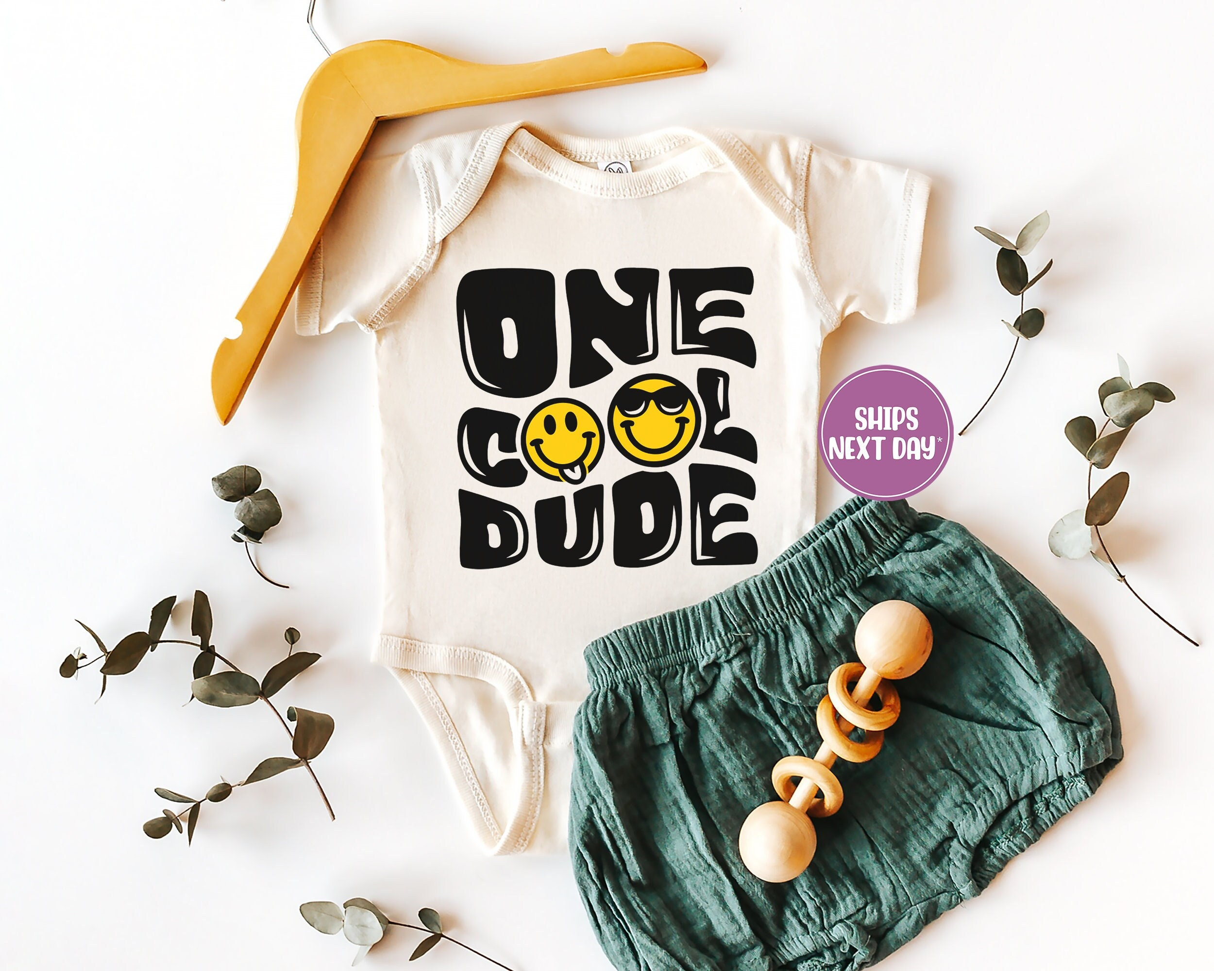 One Cool Dude Onesie®, Trendy Baby Boy Gift - Etsy