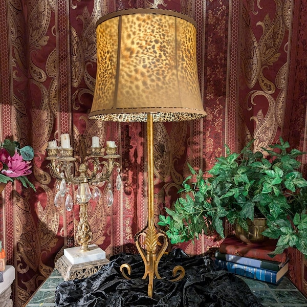 Leopard Lamp Shade Etsy