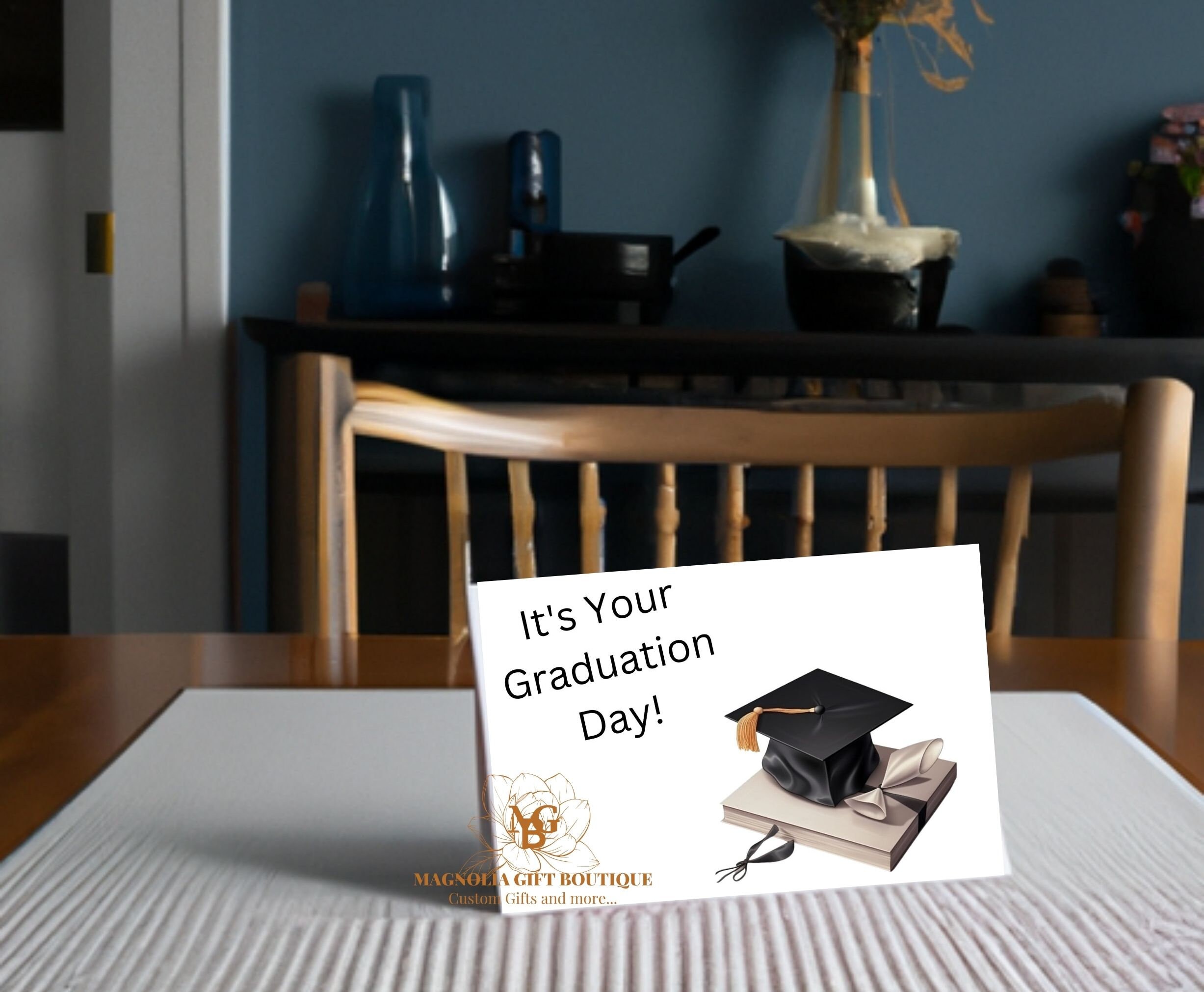 Printable Graduation Card, Happy Graduation Digital Printable Card ...