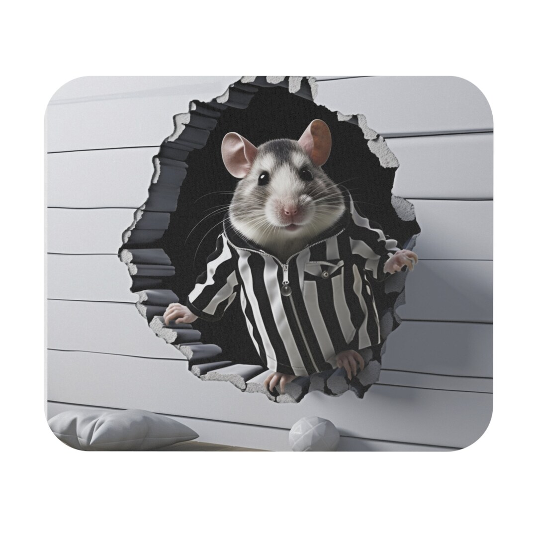 Mouse Pad, Jailhouse Mouse, Desk Pad, Mouse Sticker, Desk Accessory ...