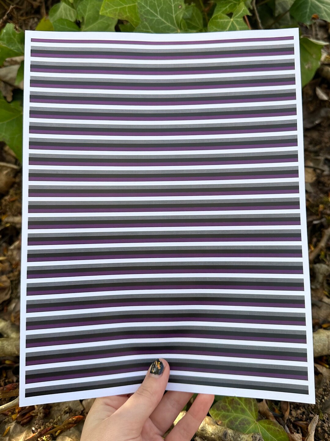 Asexual Pride Flag Paper - Etsy