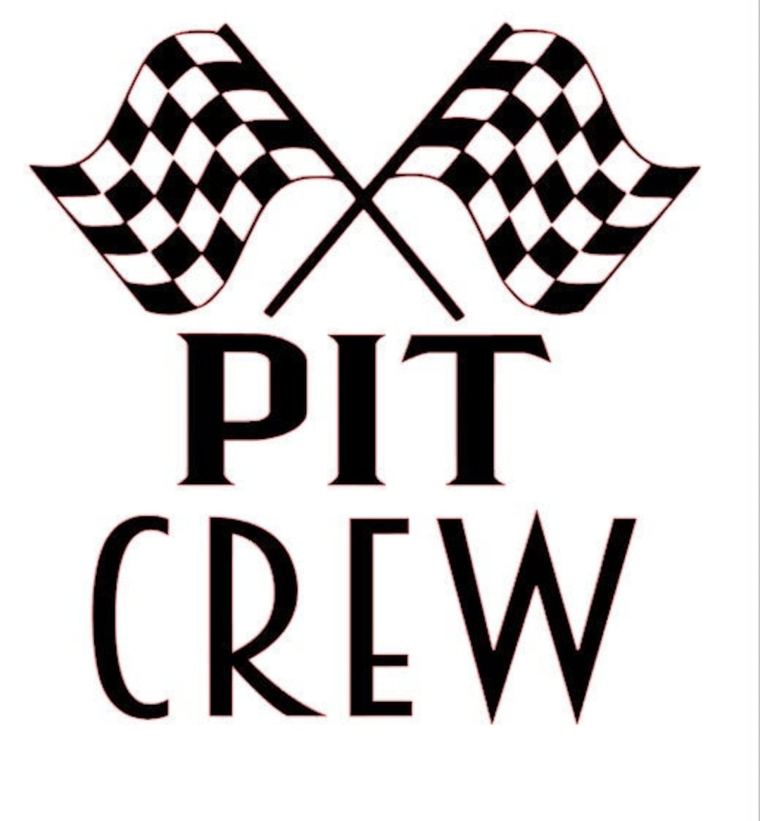 Pit Crew Decal - Etsy