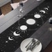 Celestial Table Runner, Sun and Moon Design Runner, Astrological Home ...