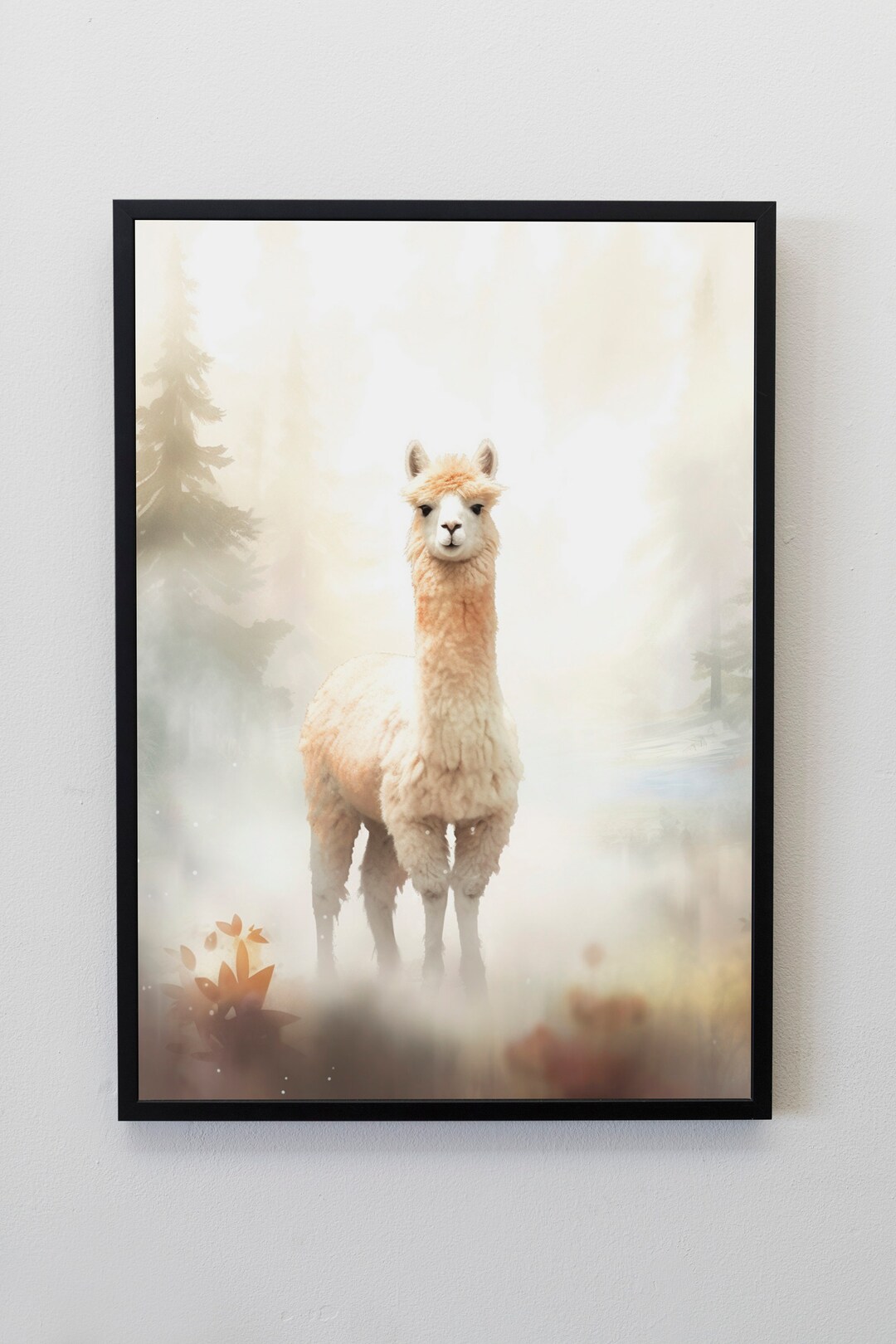 Alpaca Prints, Digital Prints, Printable Wall Art, Nature Print ...